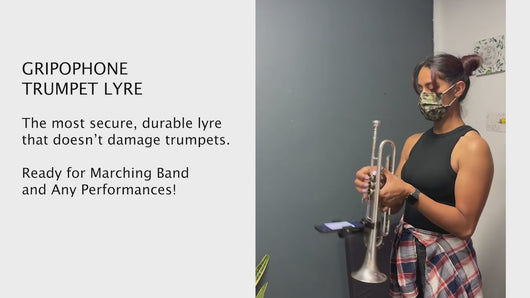 Trumpet Phone Mount 360 Rotation Phone Holder For Trumpet & Instruments ...